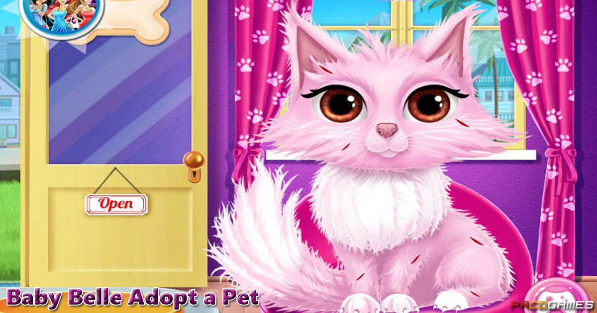 Baby Belle Adopt a Pet | Play the Game for Free on PacoGames