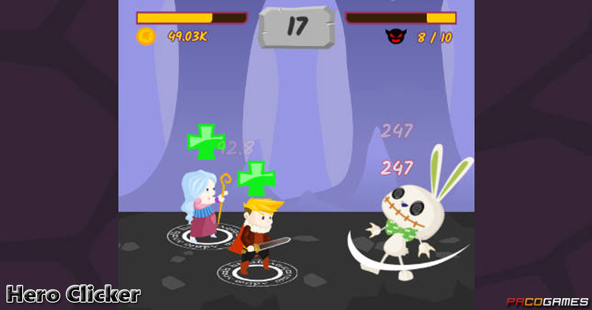 Hero Clicker - Juega gratis en PacoGames.com!