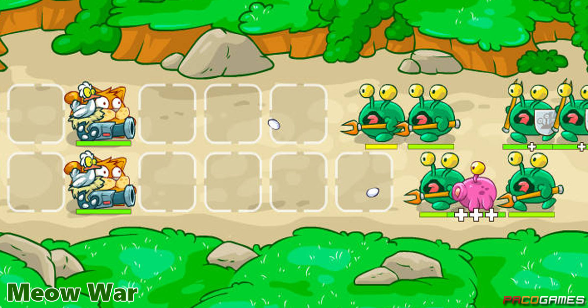 Meow War | Play the Game for Free on PacoGames