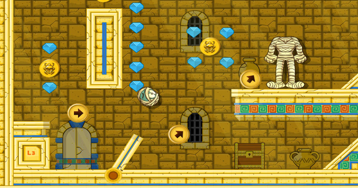 Mummys Path Level Pack | Play the Game for Free on PacoGames