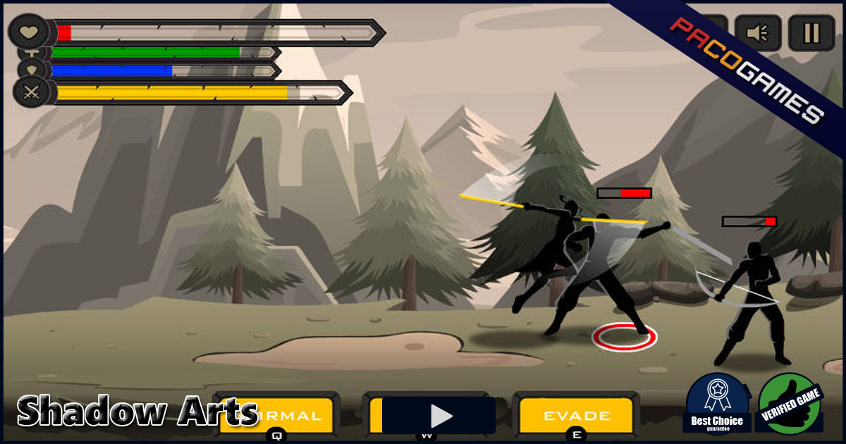 Shadow Arts - Juega gratis en PacoGames.com!