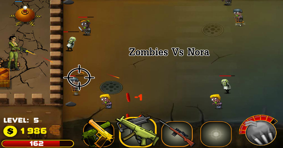 Zombies Vs Nora | Play the Game for Free on PacoGames